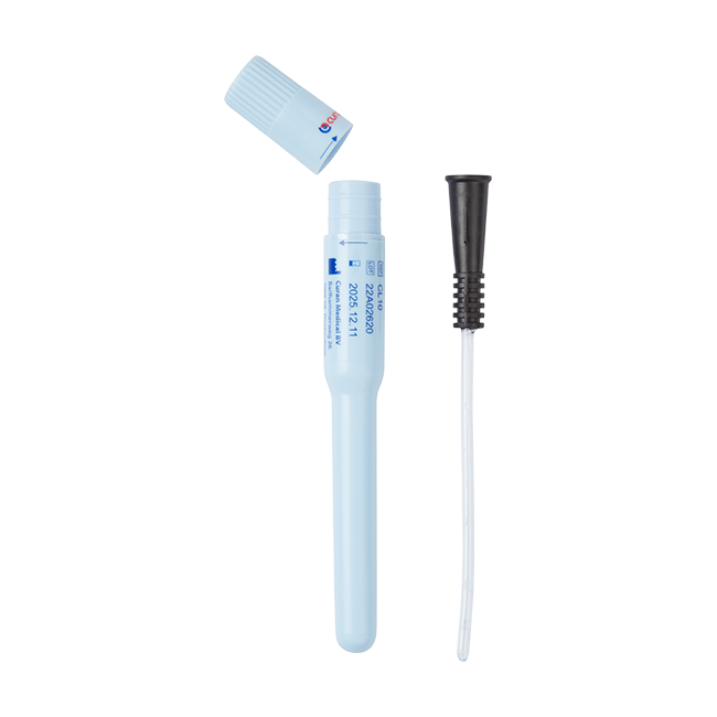 Curan catheter with gel